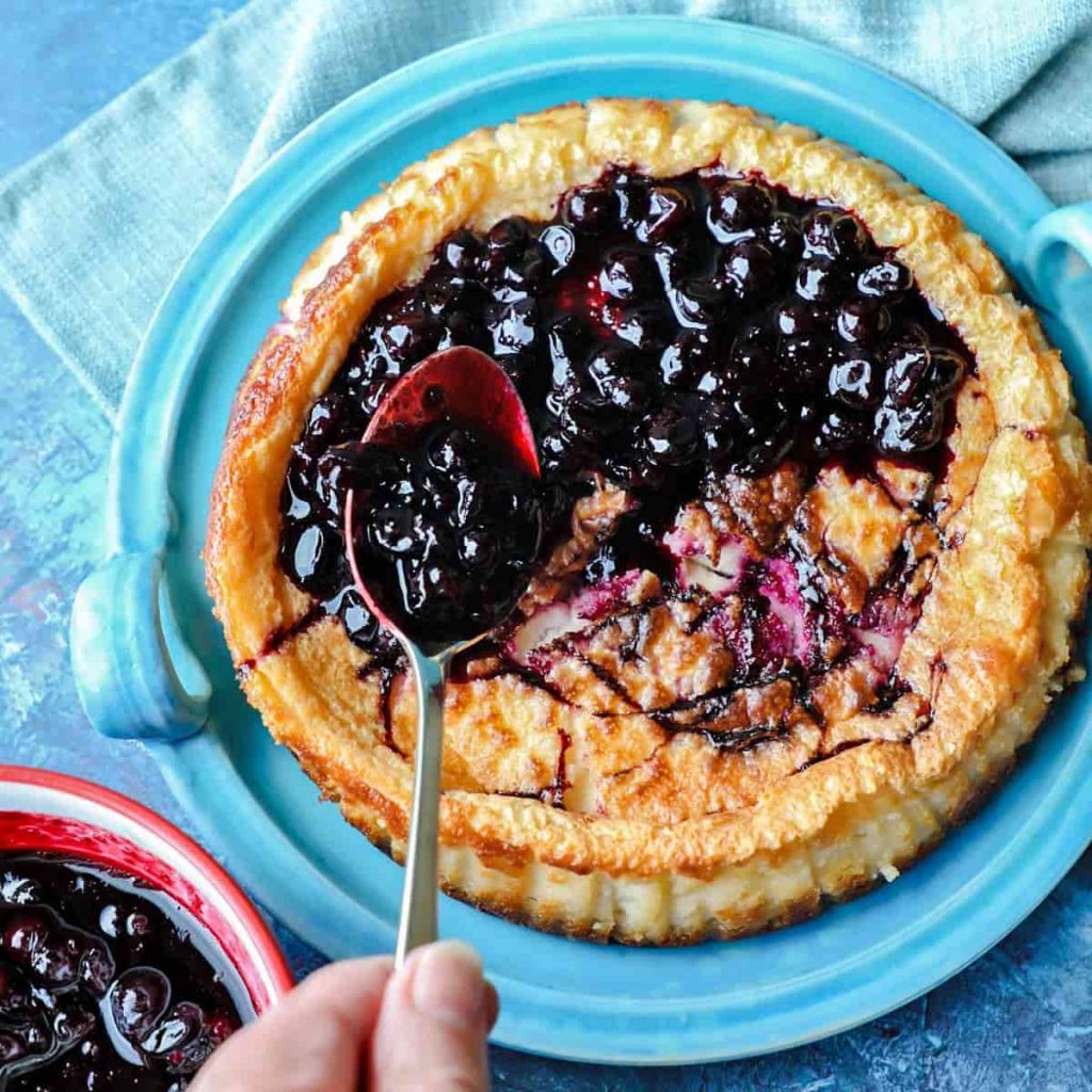 Blackcurrant Cheesecake | Farmersgirl Kitchen