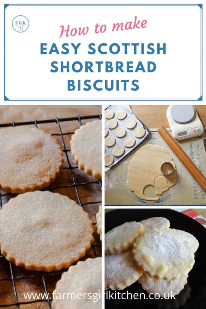 How to make Scottish Shortbread Biscuits | Farmersgirl Kitchen