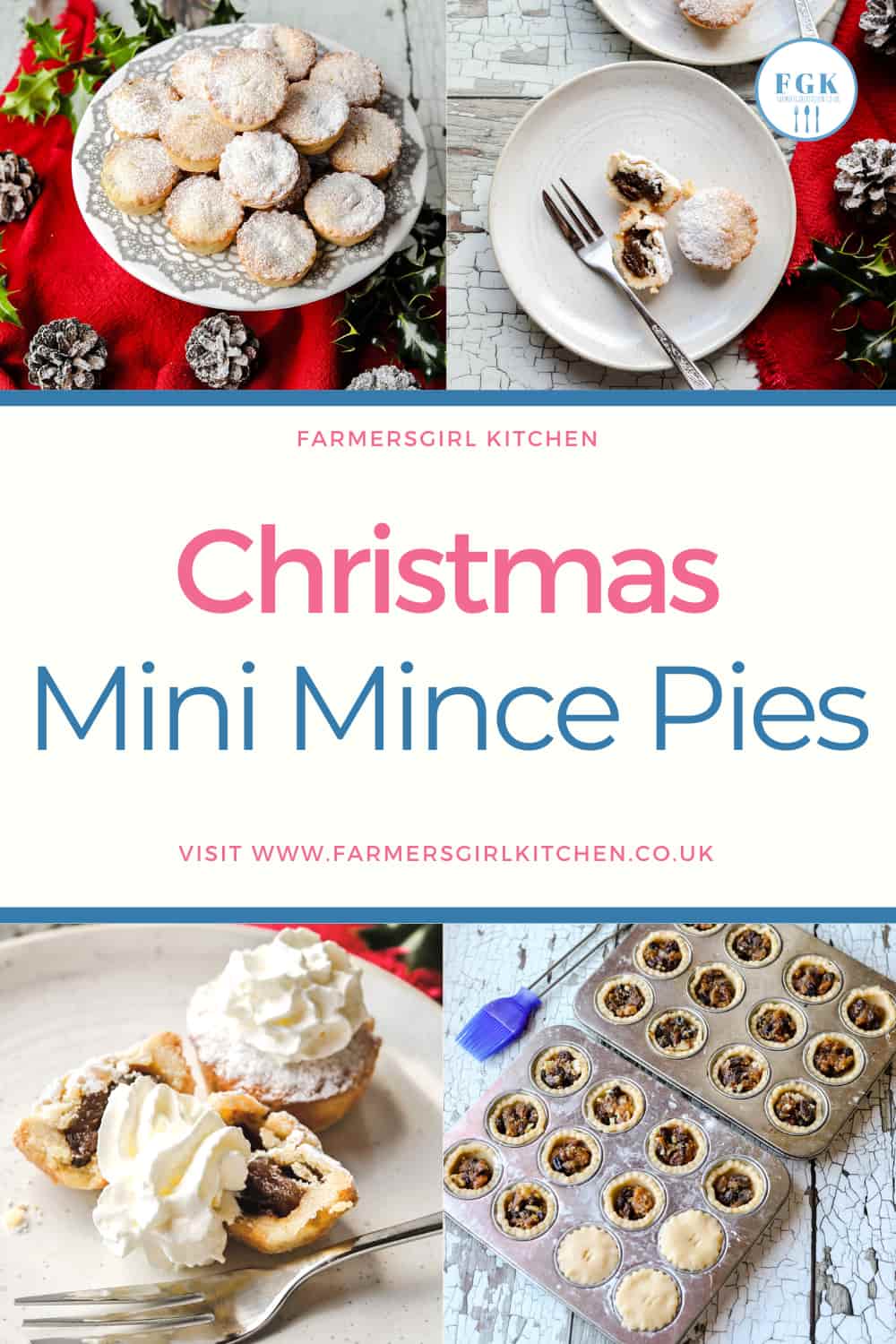 Christmas Mini Mince Pies - Farmersgirl Kitchen