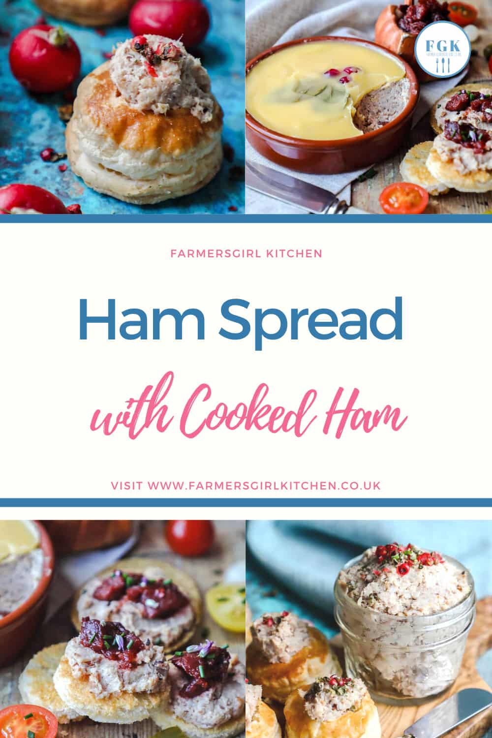 Leftover Ham Spread - Farmersgirl Kitchen