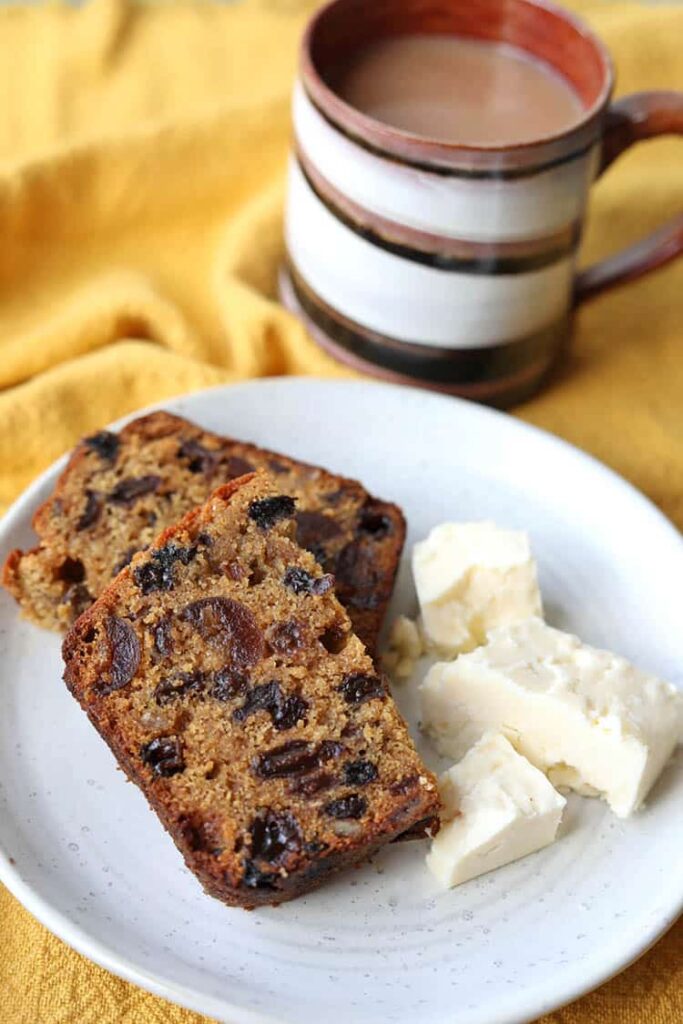 Yorkshire Barm Brack (Fruit Cake) - Farmersgirl Kitchen