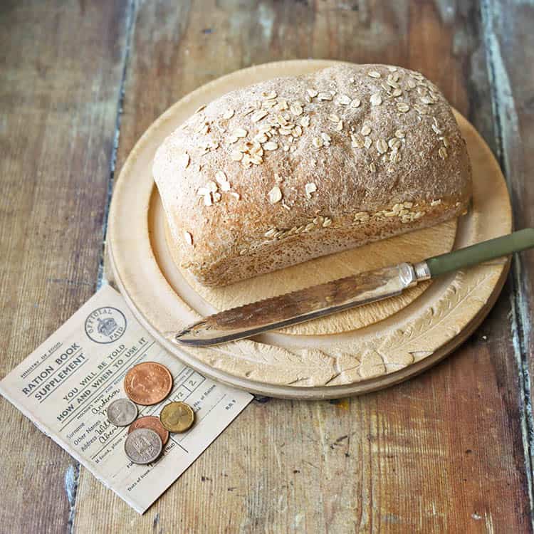 The National Loaf (WW2 Wholemeal Bread) - Farmersgirl Kitchen