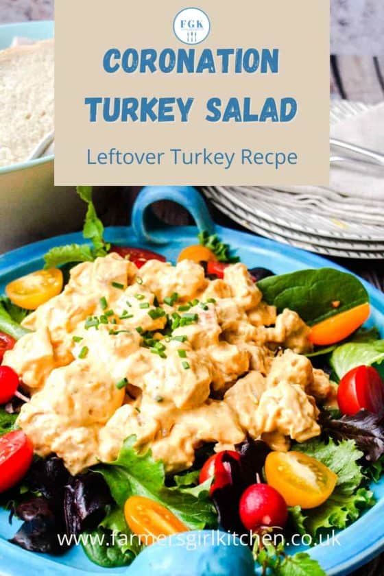 Coronation Turkey - Leftover Turkey Recipe - Farmersgirl Kitchen
