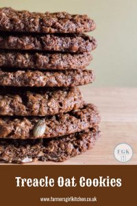 Treacle Oat Cookies - Farmersgirl Kitchen