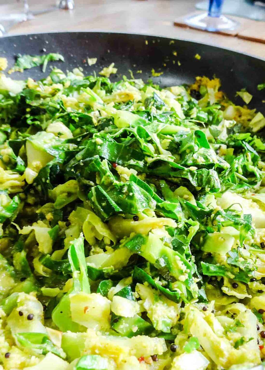 Spiced Cabbage with Coconut, Chilli and Ginger - Farmersgirl Kitchen