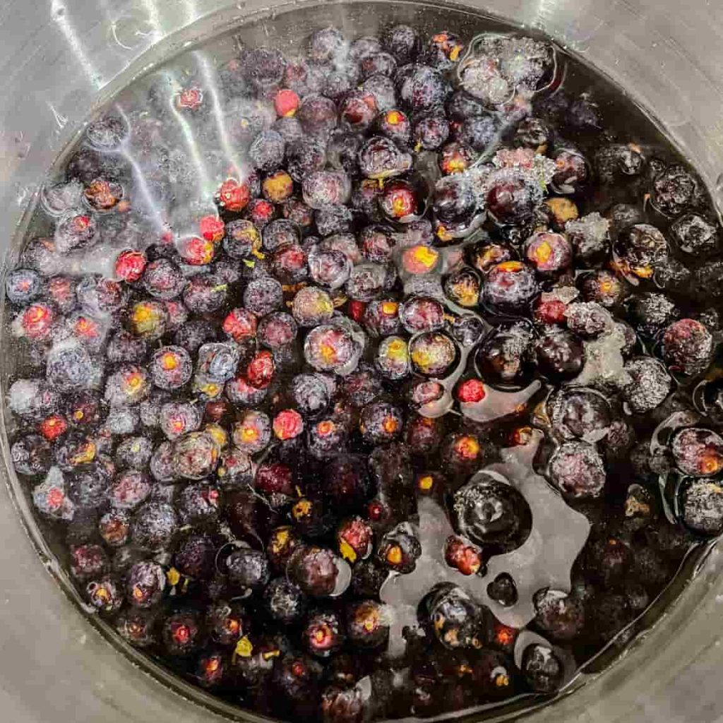 How to make Sloe Cordial - Farmersgirl Kitchen