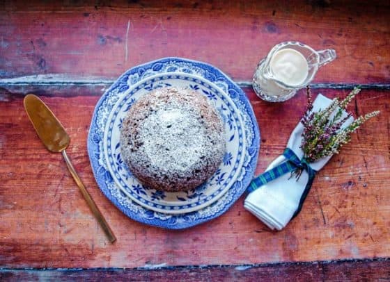 Slow Cooker Scottish Cloutie Dumpling - Farmersgirl Kitchen