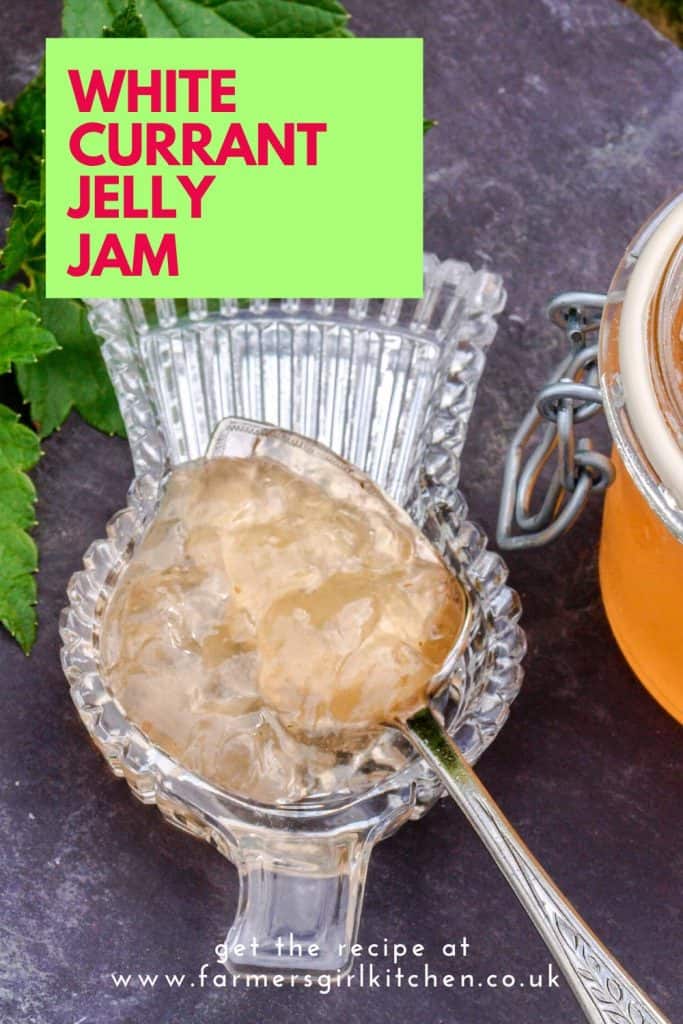 White Currant Jelly-Jam - Farmersgirl Kitchen