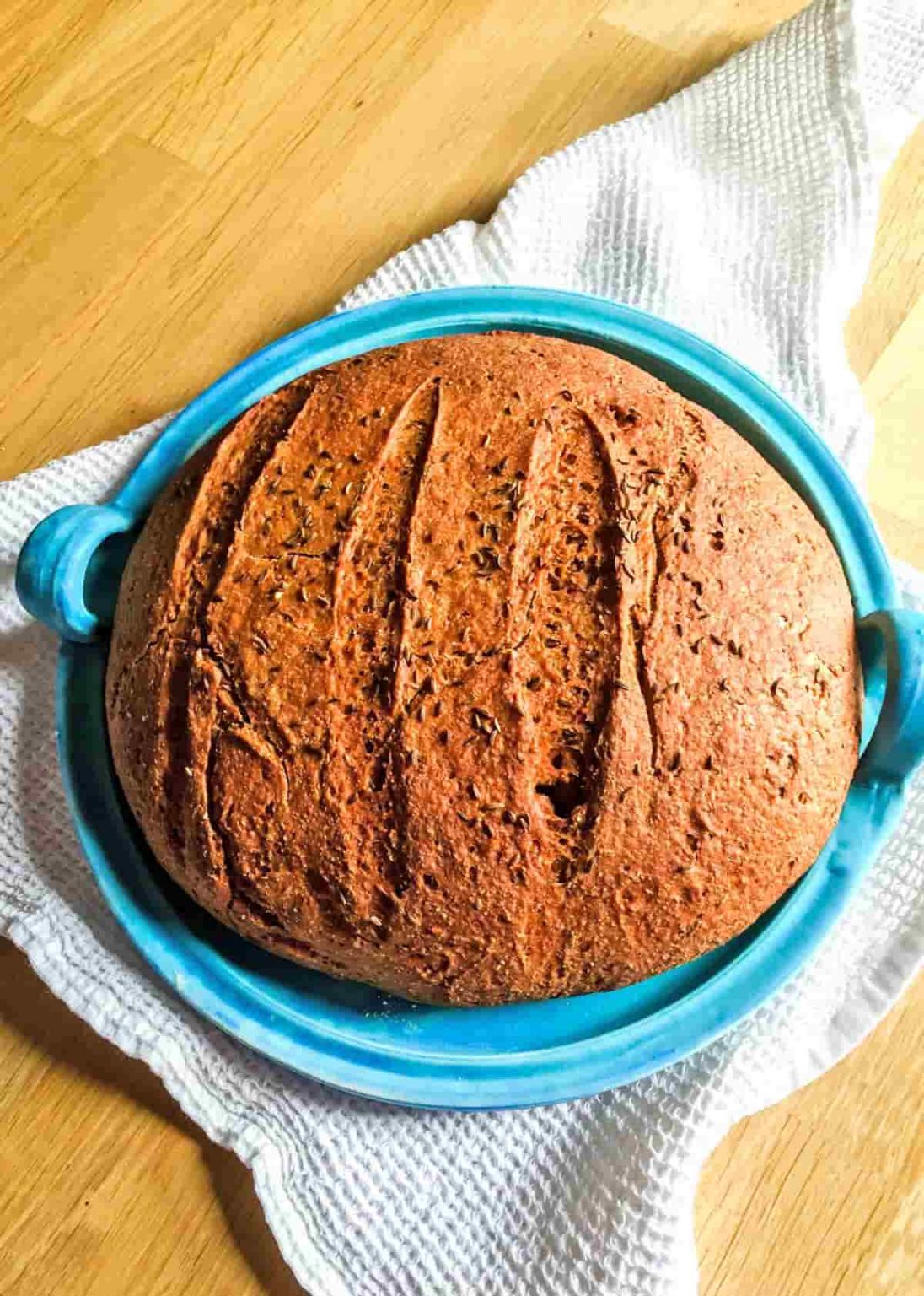 Rye and Caraway Bread - Farmersgirl Kitchen