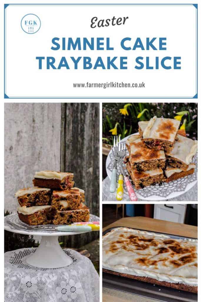 Easter Simnel Cake Slice | Farmersgirl Kitchen