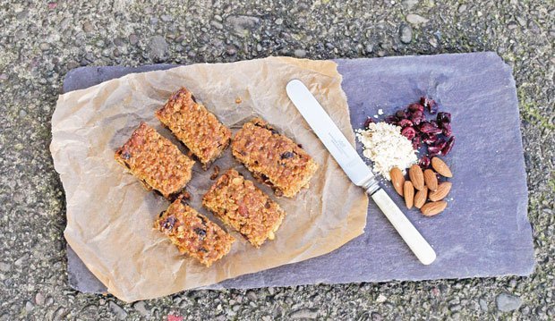 Fruity, Nutty, Oaty Flapjack Bars | Farmersgirl Kitchen
