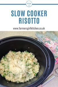 Easy Slow Cooker Risotto - Farmersgirl Kitchen