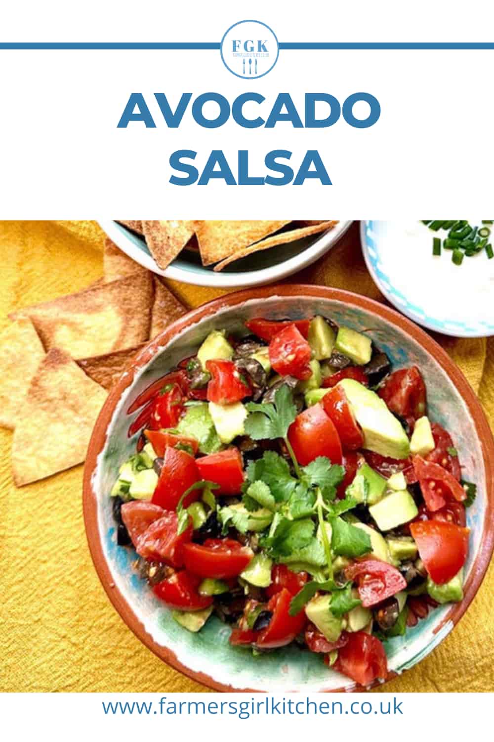 Avocado Salsa - Farmersgirl Kitchen