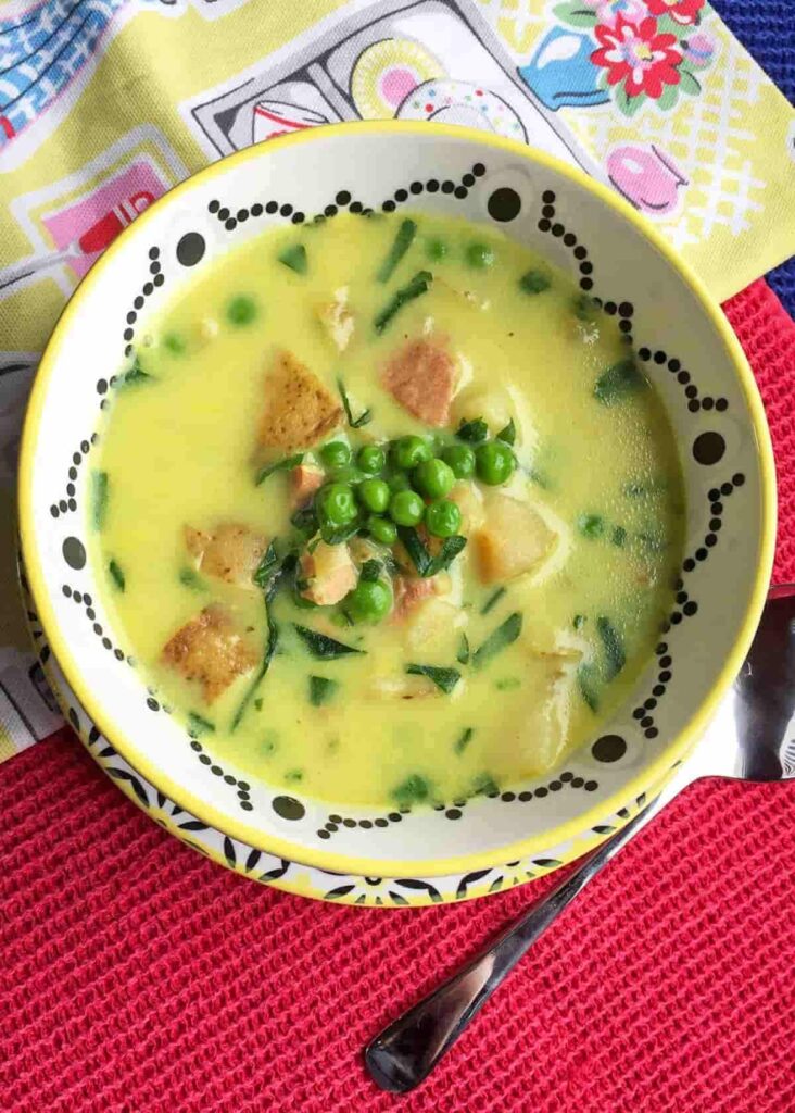 Wild Garlic Chowder - Farmersgirl Kitchen