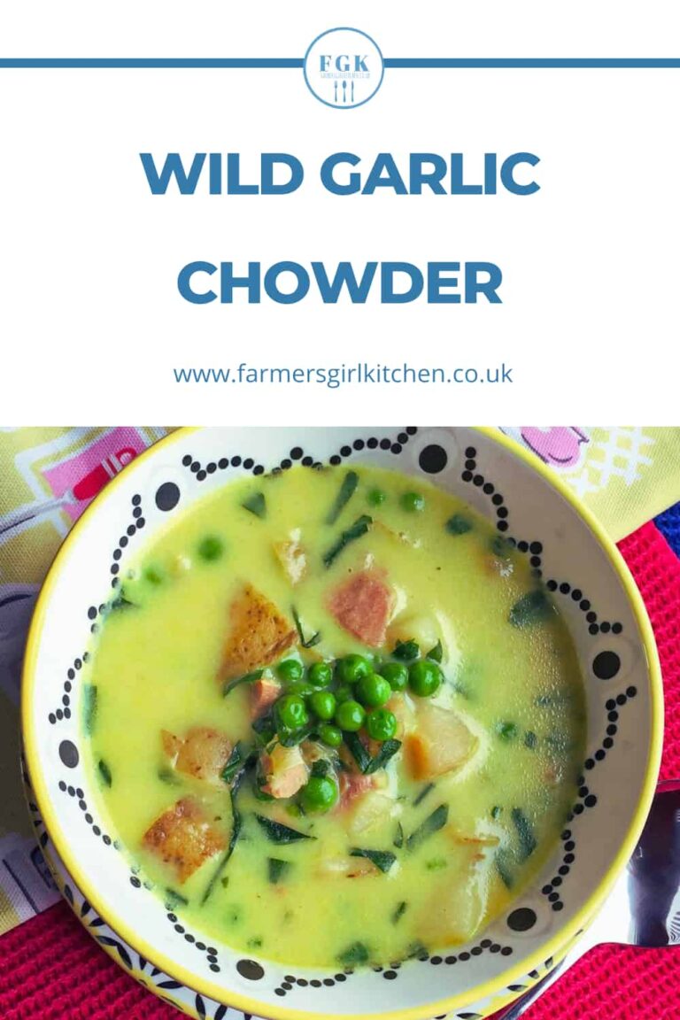 Wild Garlic Chowder - Farmersgirl Kitchen