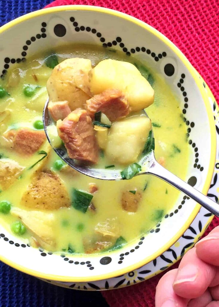 Wild Garlic Chowder - Farmersgirl Kitchen