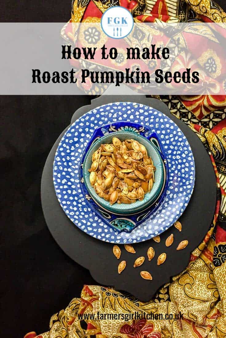 how to roast pumpkin seeds uk
