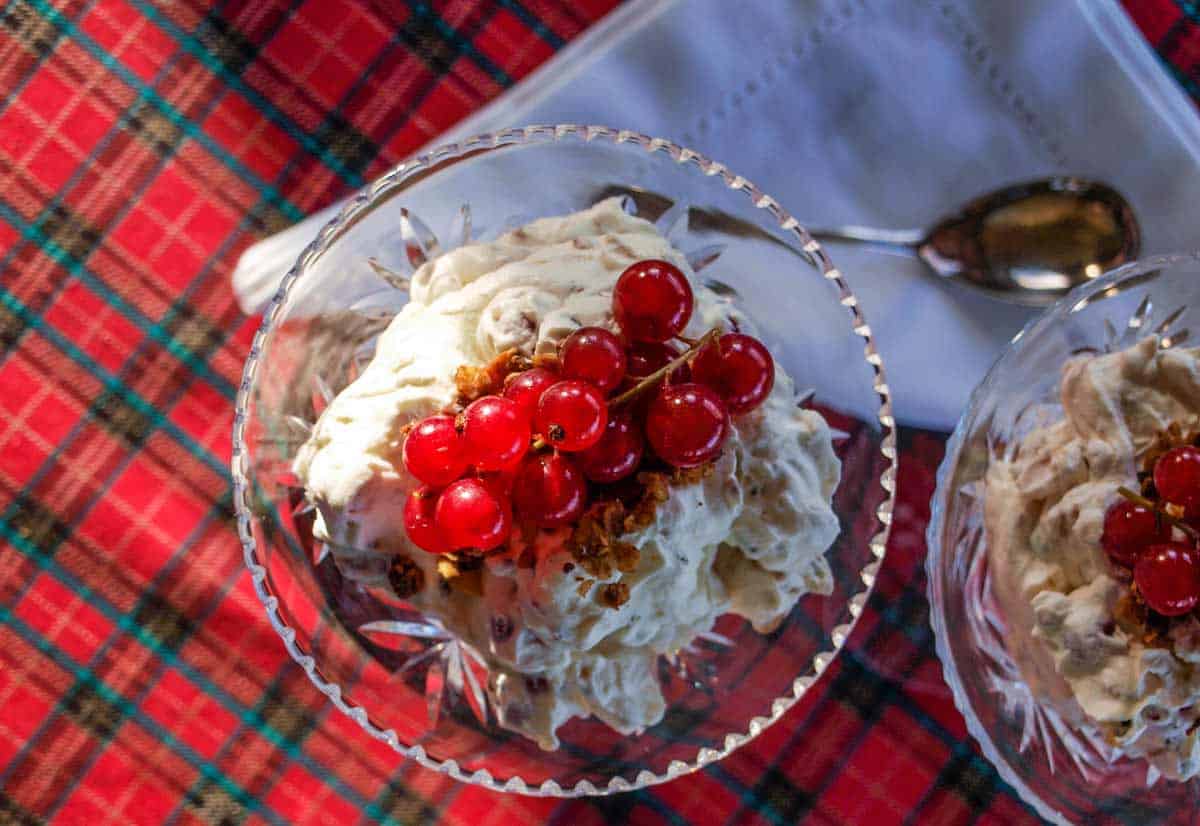 Scottish Cranachan Dessert with Ginger - Farmersgirl Kitchen