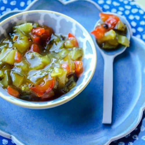 Sweet Cucumber Relish - Farmersgirl Kitchen