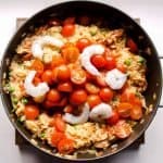Spicy Prawn & Chorizo Rice - Farmersgirl Kitchen