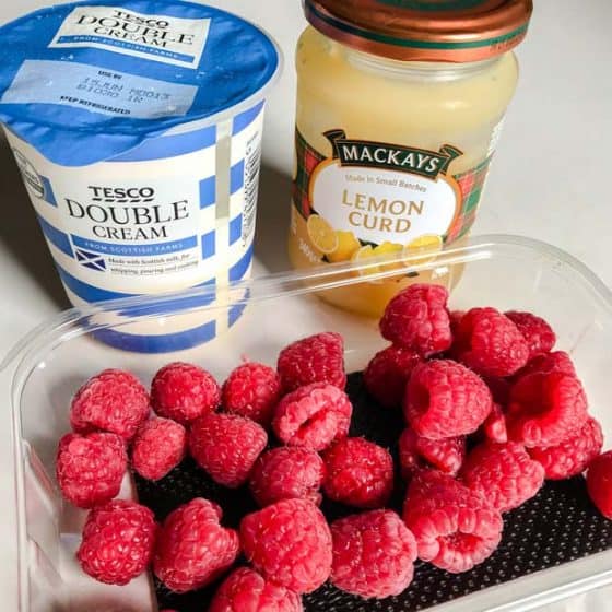 Easy Lemon Raspberry Ripple Ice Cream - Farmersgirl Kitchen