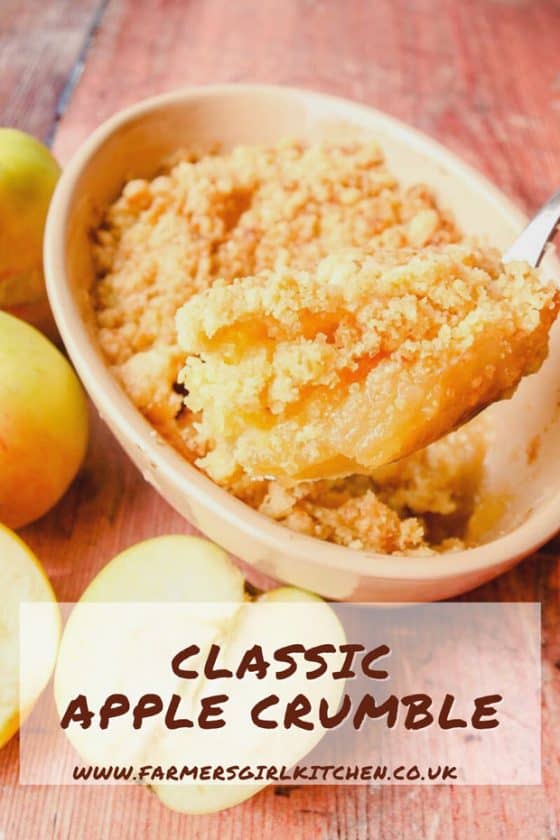 Classic Apple Crumble - Farmersgirl Kitchen