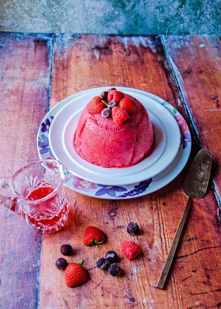 Summer Pudding with Scottish Berries - Farmersgirl Kitchen