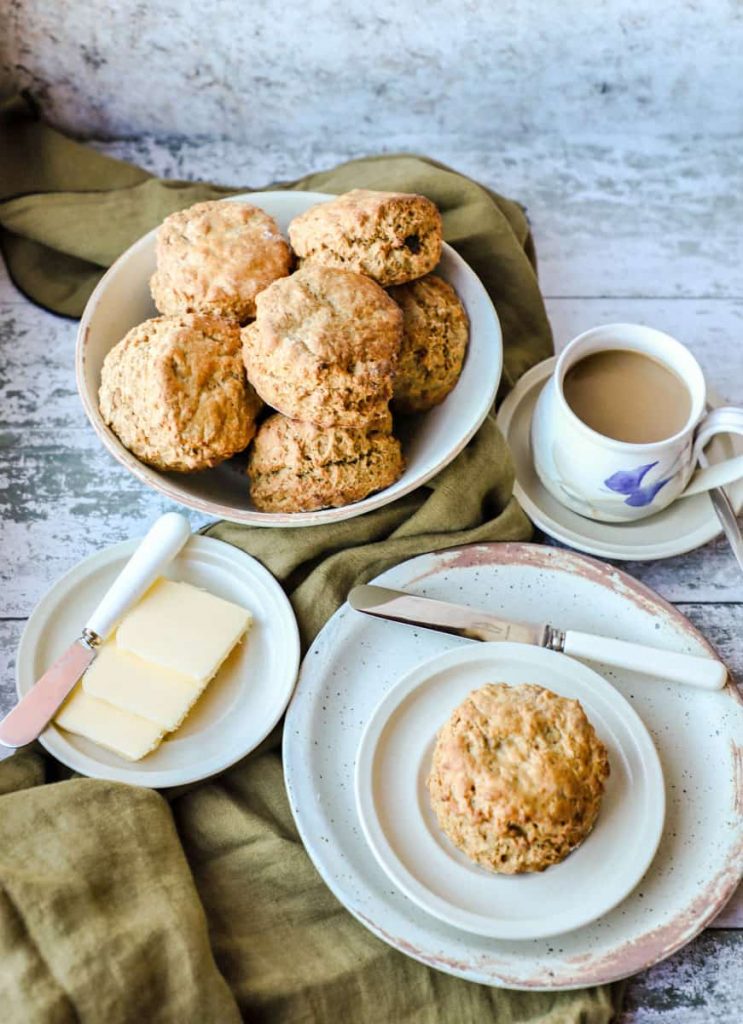 Treacle Scones (Scottish) - Farmersgirl Kitchen