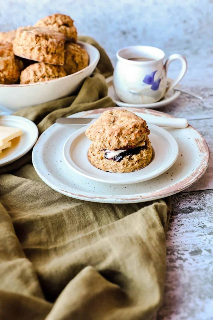 Treacle Scones (Scottish) - Farmersgirl Kitchen