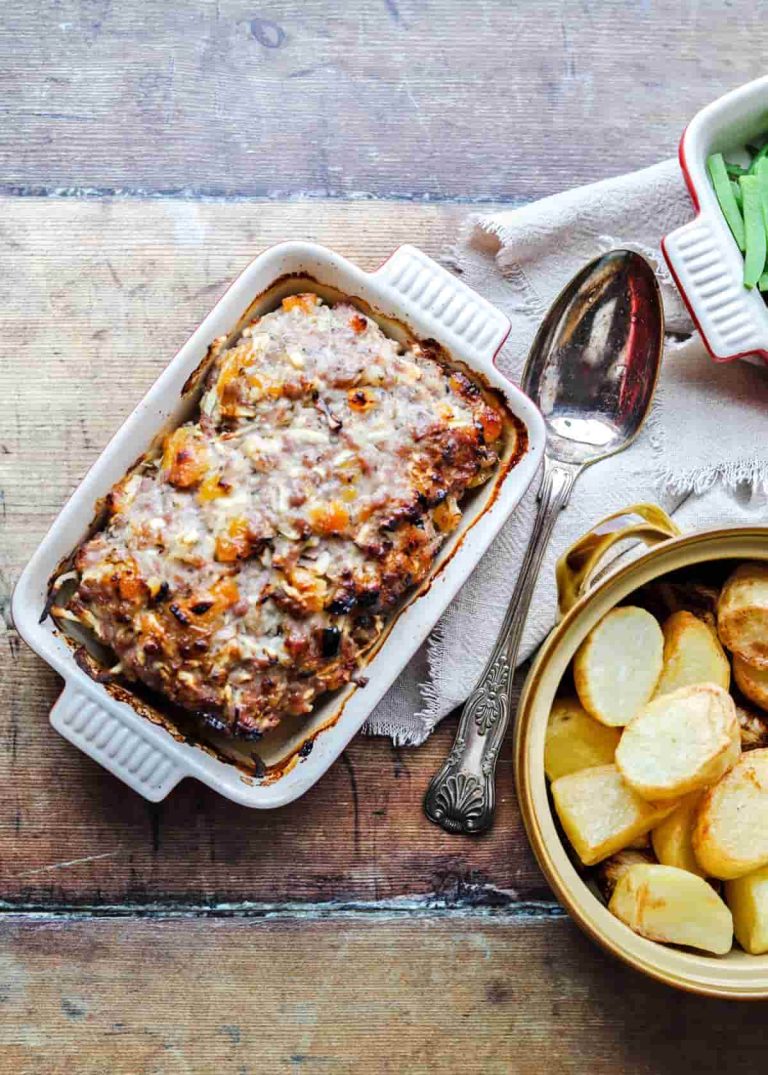 Apricot & Sausagemeat Stuffing - Farmersgirl Kitchen
