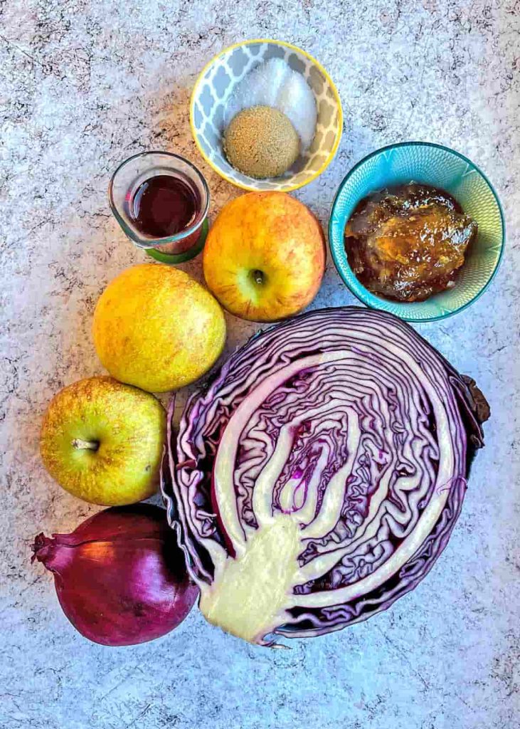 Braised Red Cabbage with Apples & Ginger (Slow Cooker) - Farmersgirl ...