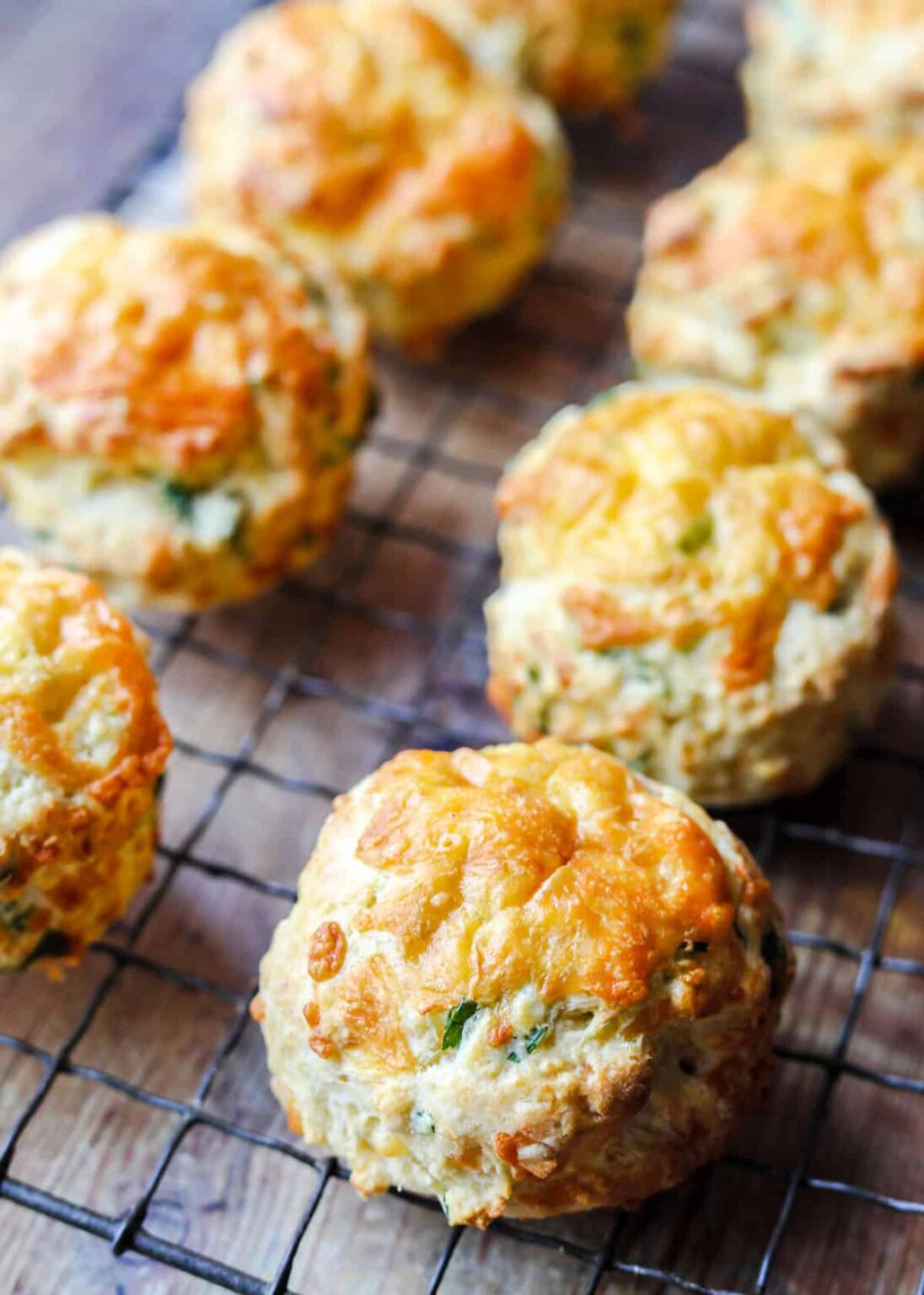Cheese and Wild Garlic Scones - Farmersgirl Kitchen