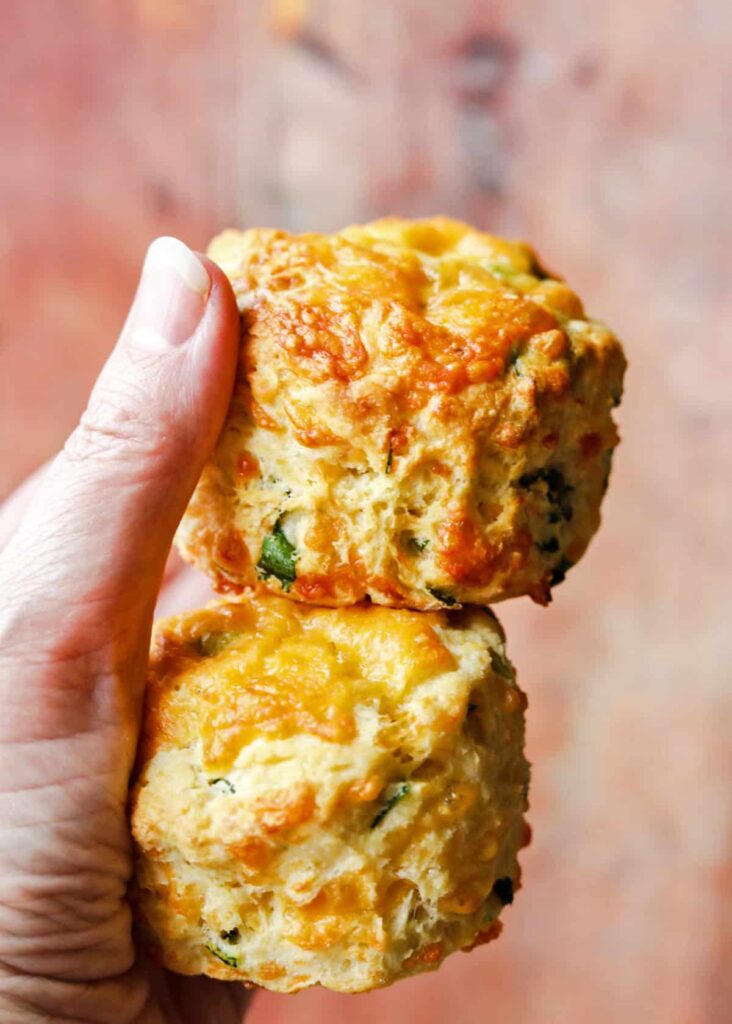 Cheese and Wild Garlic Scones - Farmersgirl Kitchen