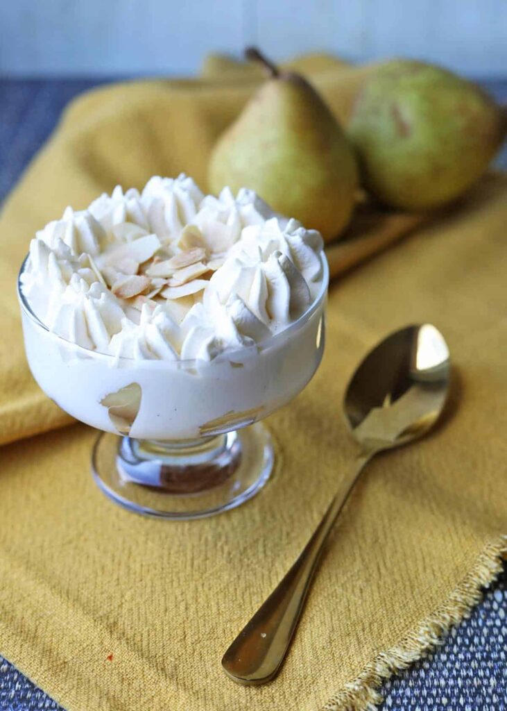 Jamaica Ginger Cake and Pear Trifles - Farmersgirl Kitchen