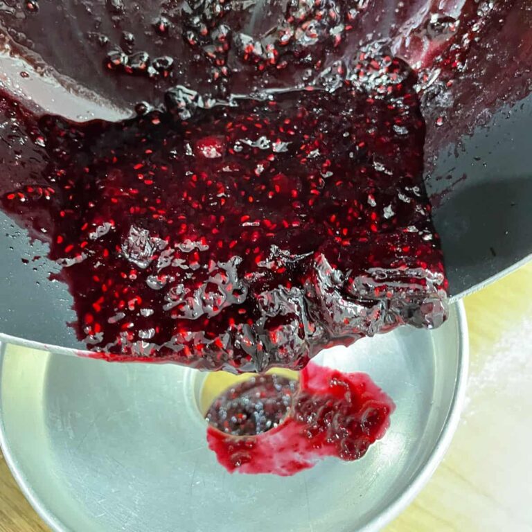 Low Sugar Blueberry & Raspberry Jam - Farmersgirl Kitchen