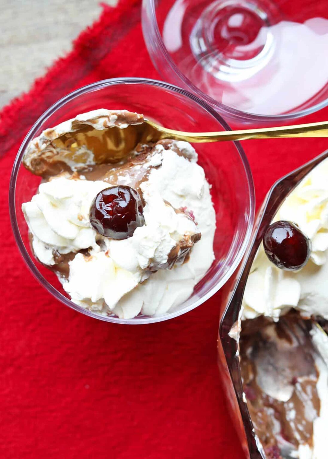 Chocolate Cherry Trifle - Farmersgirl Kitchen