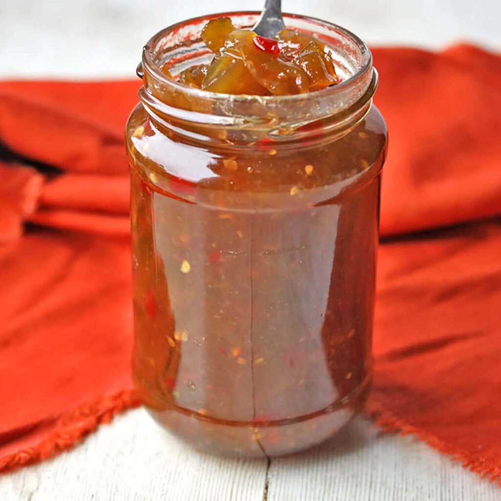 Pineapple Chilli Jam (Relish) - Farmersgirl Kitchen