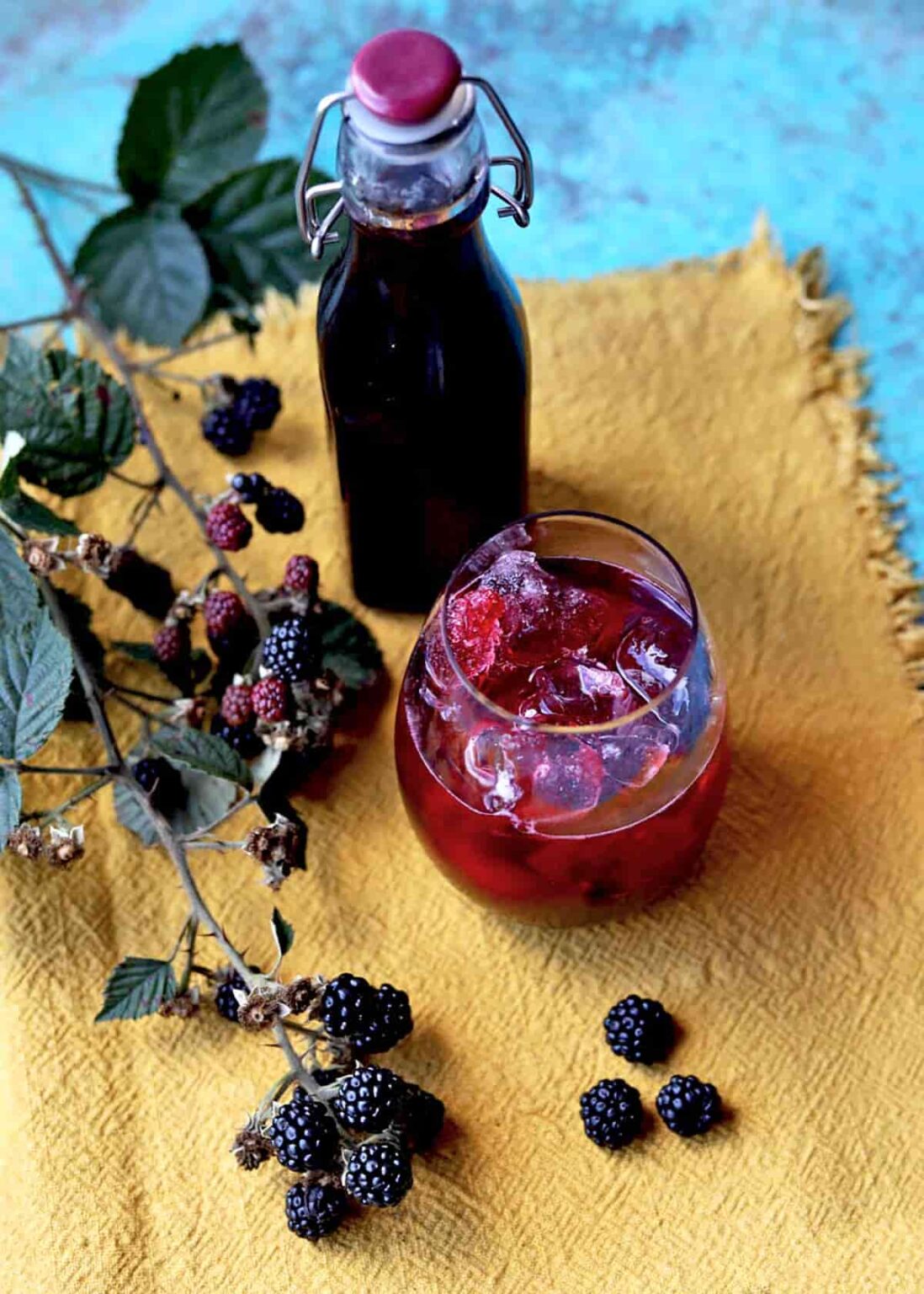 Blackberry and Vanilla Cordial - Farmersgirl Kitchen