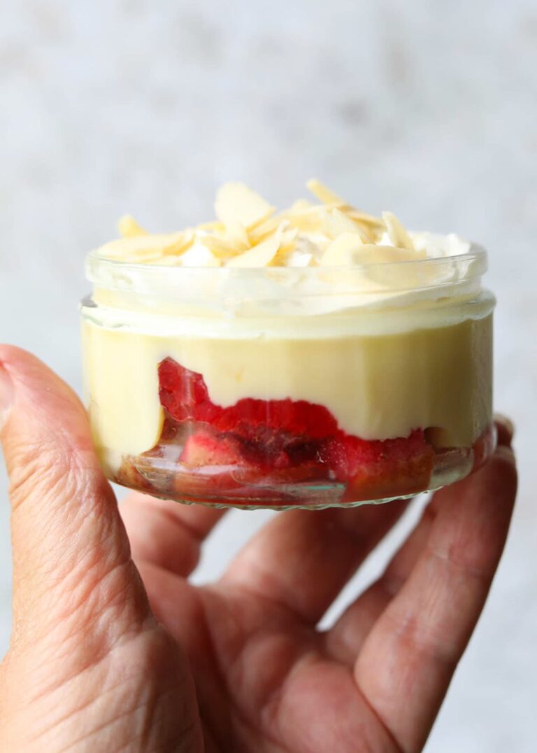 Individual Raspberry Trifles - Farmersgirl Kitchen