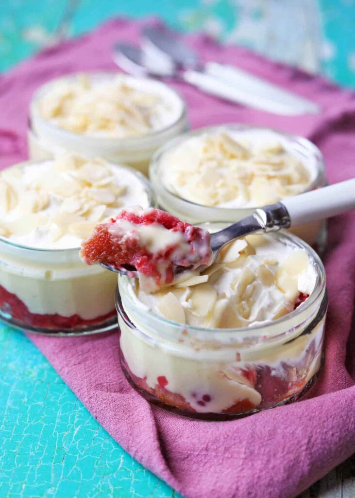 Individual Raspberry Trifles - Farmersgirl Kitchen
