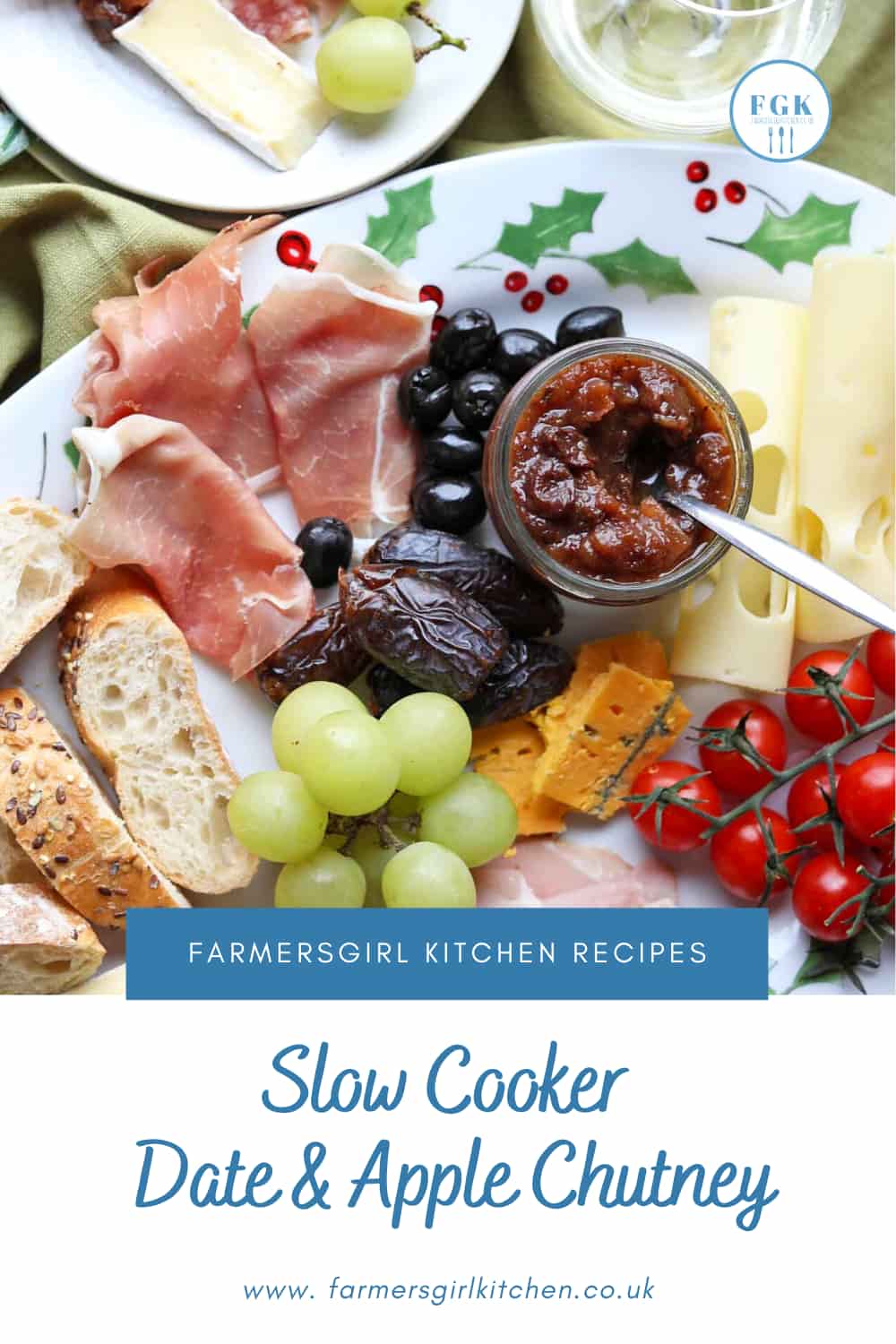 Slow Cooker Date and Apple Chutney - Farmersgirl Kitchen
