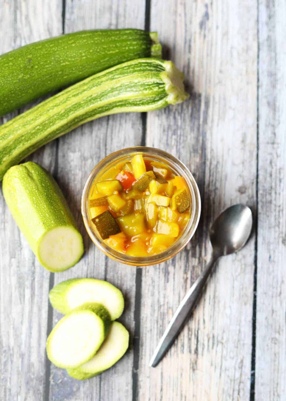Courgette Relish (Zucchini) - Farmersgirl Kitchen