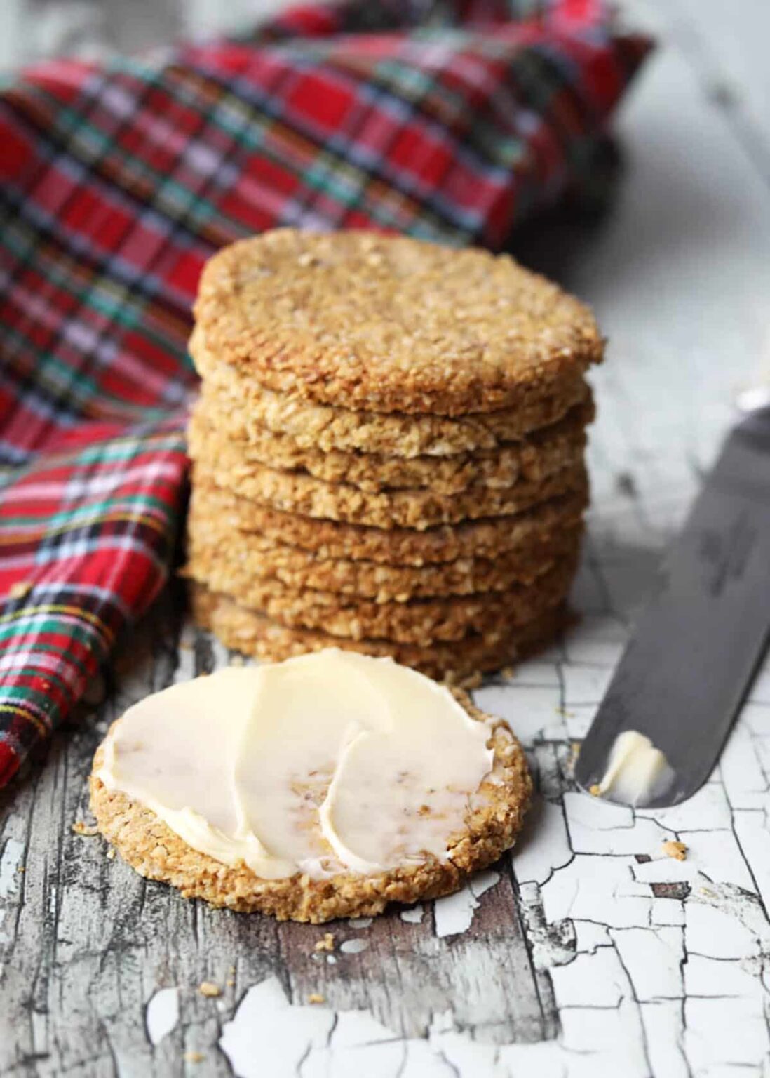Air Fryer Scottish Oatcakes - Farmersgirl Kitchen