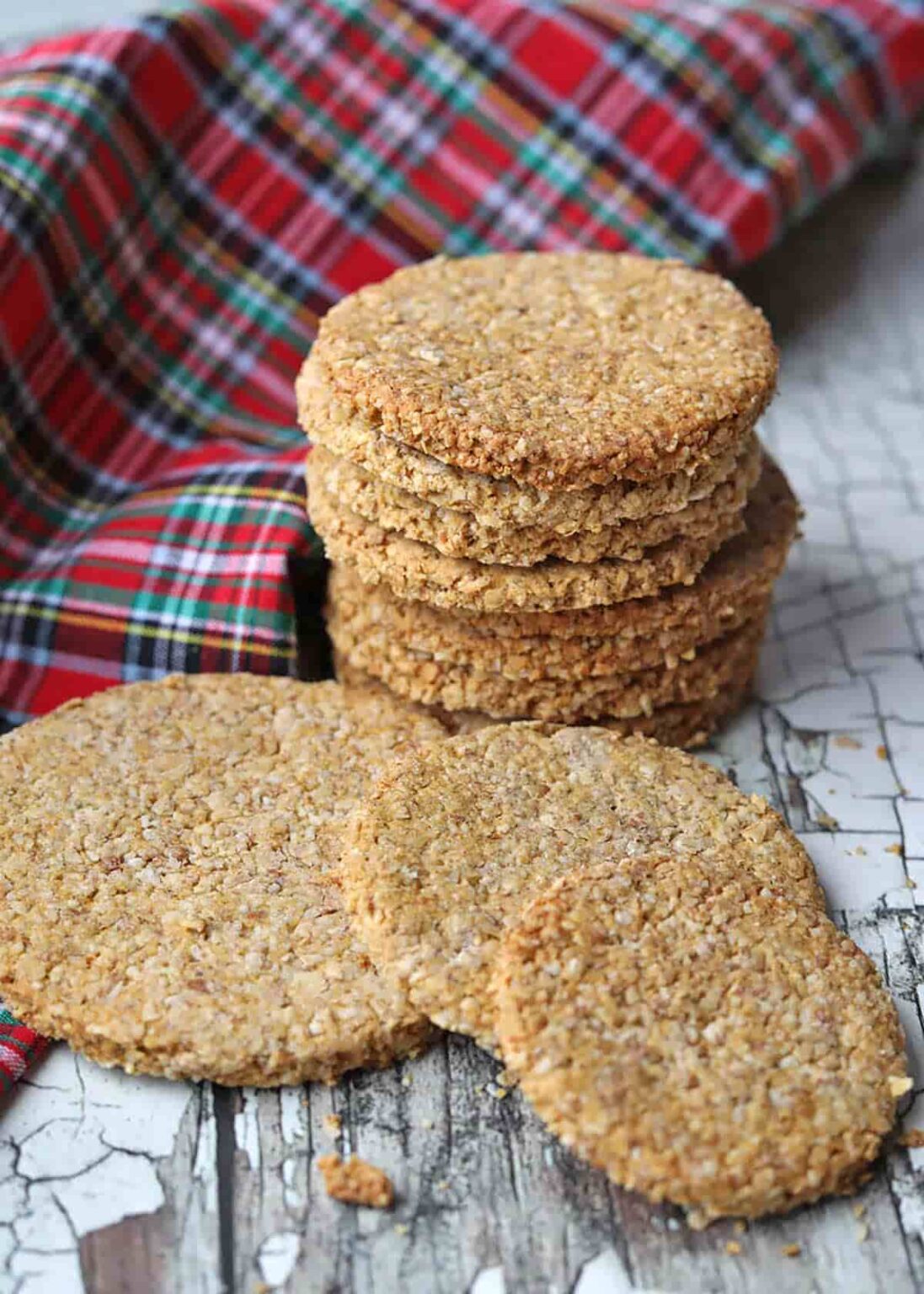 Air Fryer Scottish Oatcakes - Farmersgirl Kitchen