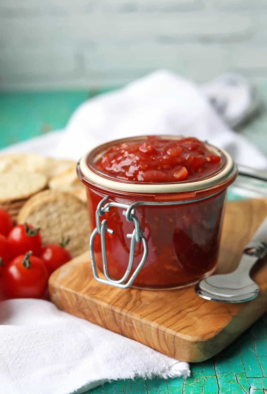 Simple Tomato Chutney - Farmersgirl Kitchen