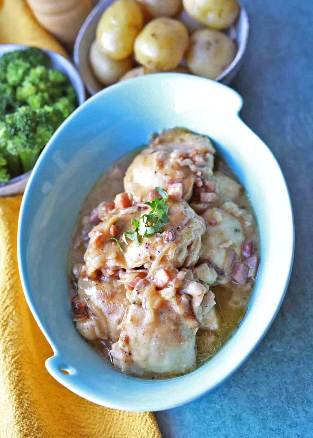 Slow Cooker Chicken Casserole - Farmersgirl Kitchen