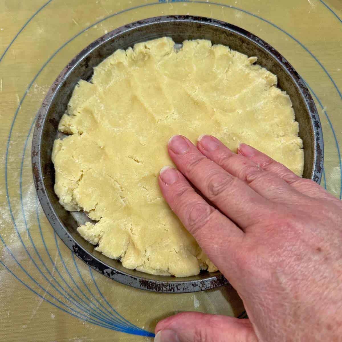 Air Fryer Shortbread Round - Petticoat Tails - Farmersgirl Kitchen