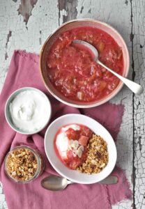 Rhubarb Compote (Stewed Rhubarb) - Farmersgirl Kitchen