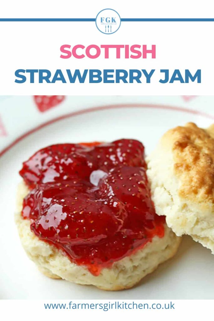 Scottish Strawberry Jam (no pectin) - Farmersgirl Kitchen