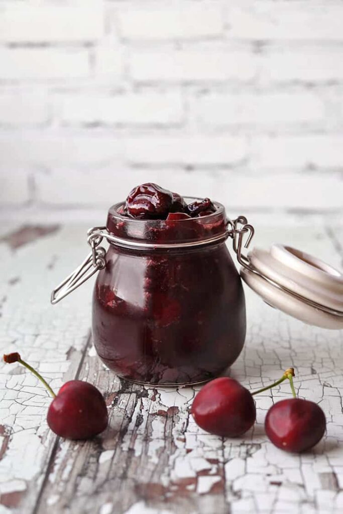 Cherry Compote - Farmersgirl Kitchen